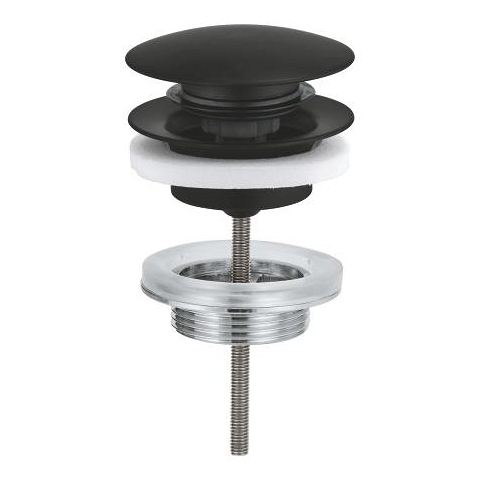 Waste set with push-open plug | GROHE