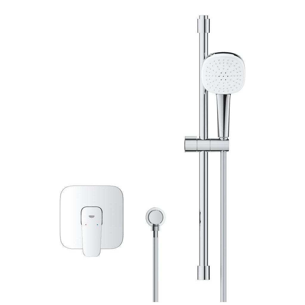 GROHE Cubeo Concealed shower system with Tempesta 110 | GROHE