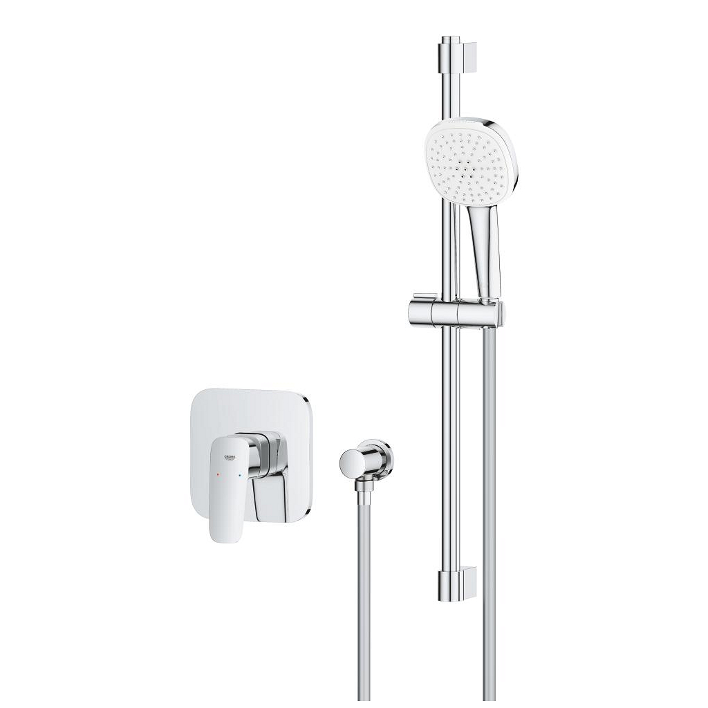 GROHE Cubeo Concealed shower system with Tempesta 110 | GROHE