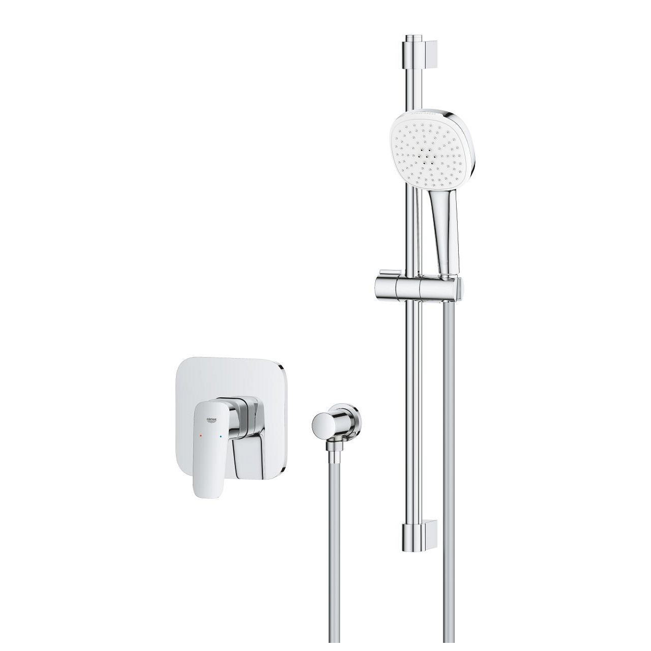 GROHE Cubeo Concealed shower system with Tempesta 110 | GROHE