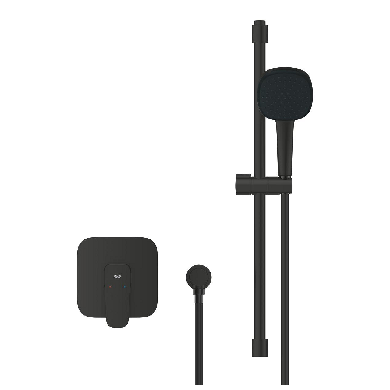 GROHE Cubeo Concealed shower system with Tempesta 110 | GROHE