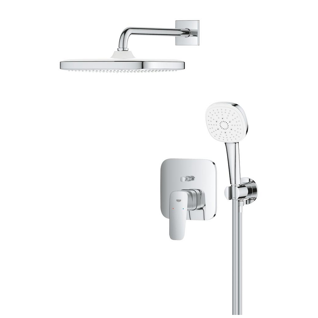 Cubeo Pack pour douche encastrée avec Tempesta 250 | GROHE