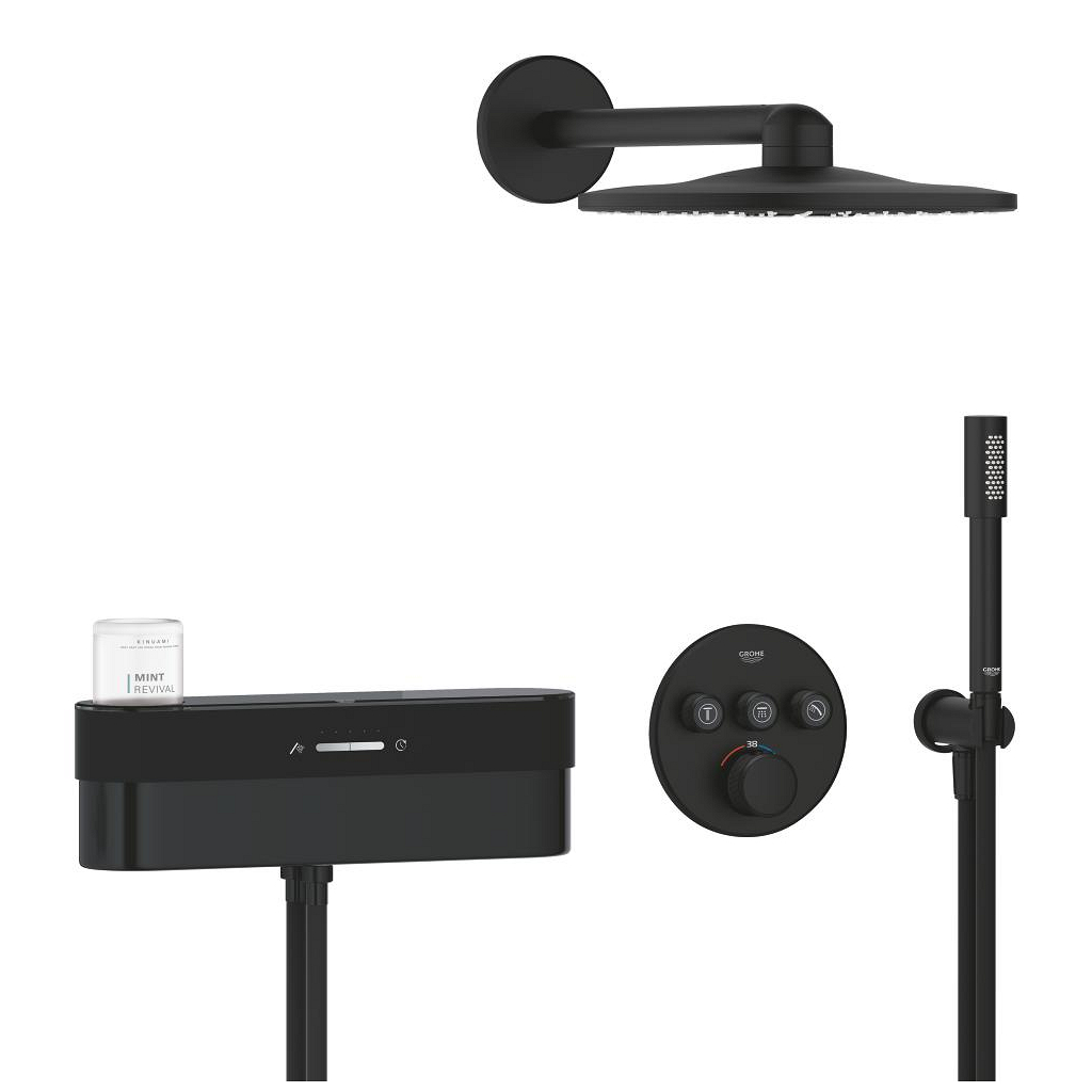 GROHE SmartControl Purefoam Concealed shower system | GROHE