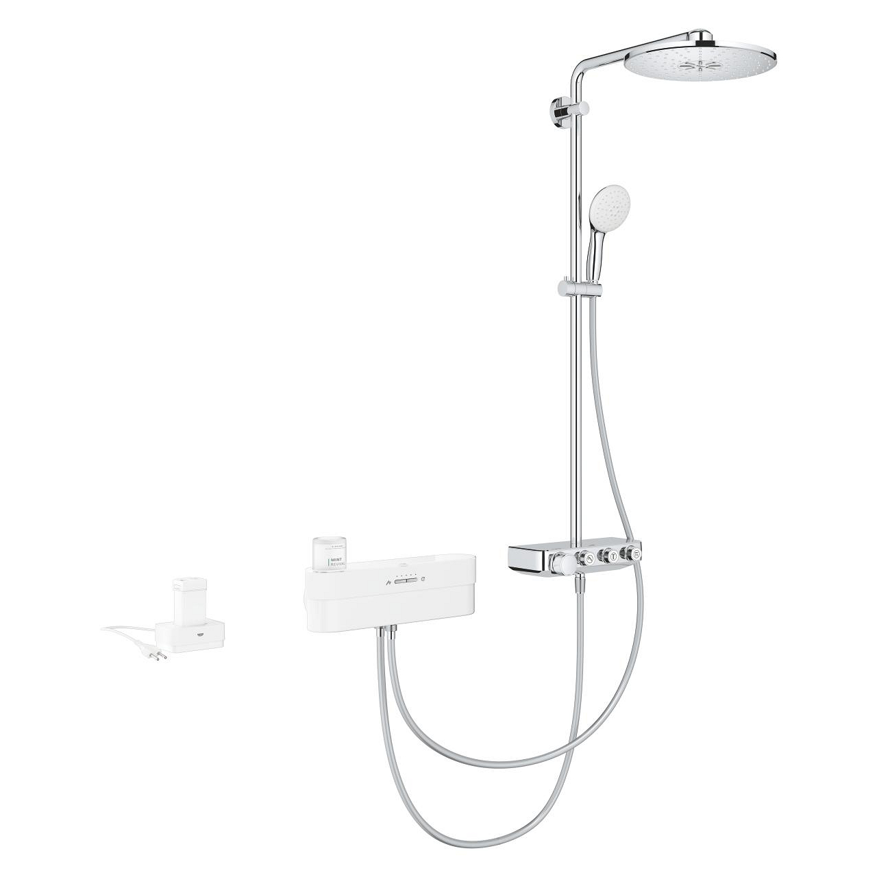 GROHE Euphoria Purefoam Duschsystem mit Thermostatbatterie für die ...