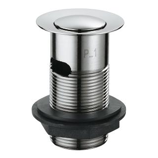Waste set with push-open plug | GROHE