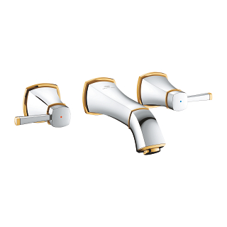 Grandera Thermostatic bath mixer with integrated 2-way diverter | GROHE