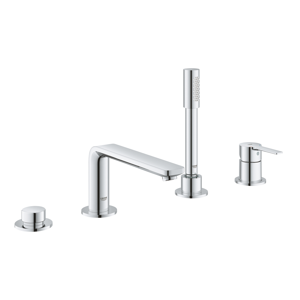 Lineare Four-hole single-lever bath combination | GROHE 官方網站