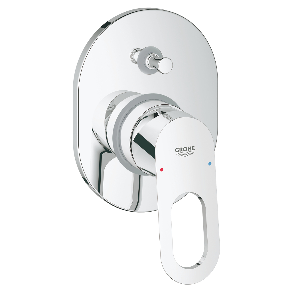 BauLoop Single-lever bath/shower mixer | GROHE