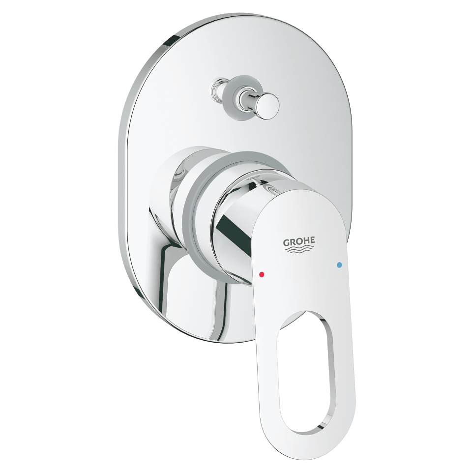 BauLoop Single-lever bath/shower mixer | GROHE