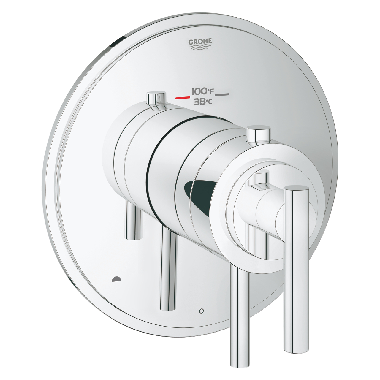 Atrio Dual function thermostatic trim with control module | GROHE