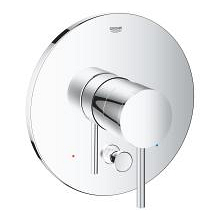 Atrio Thermostatic mixer for 1 outlet with shut off valve | GROHE