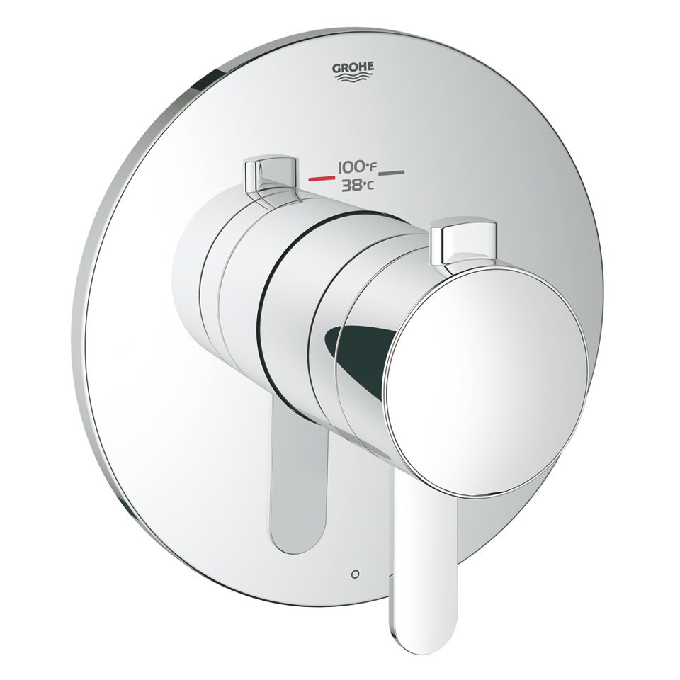 Europlus Single function thermostatic trim with control module | GROHE