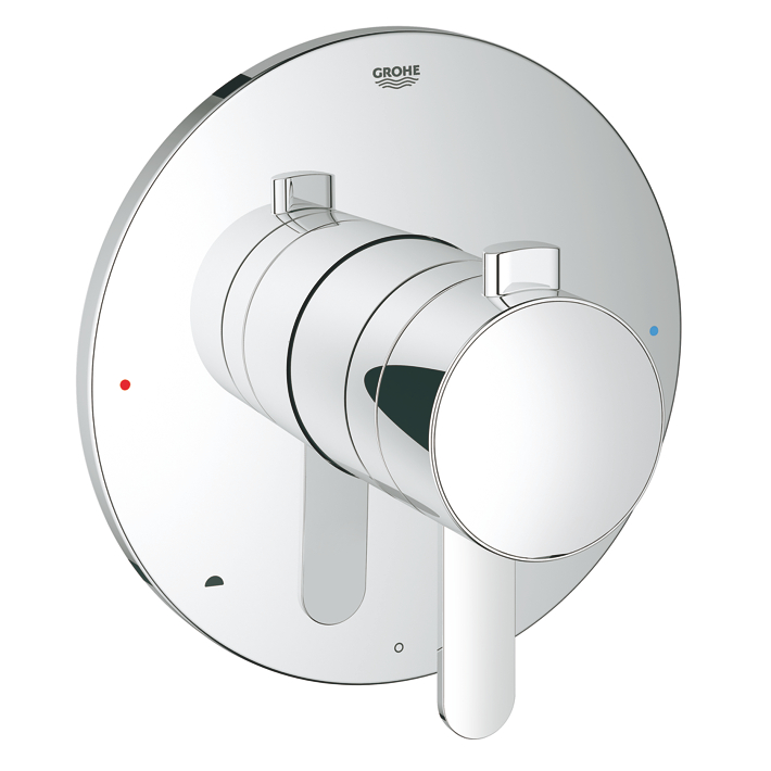 Europlus Dual function pressure balance trim with control module | GROHE