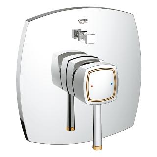 Grandera Thermostatic bath mixer with integrated 2-way diverter | GROHE