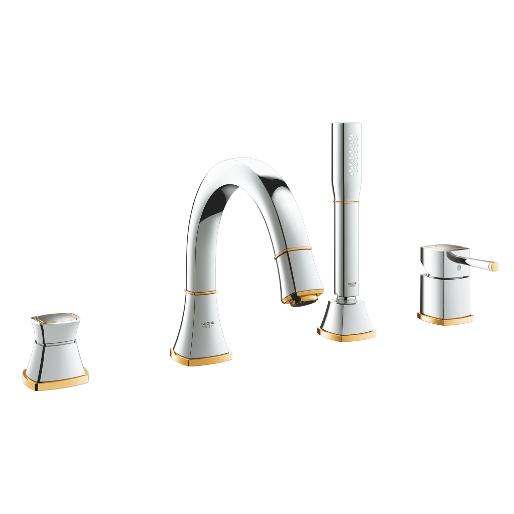 Grandera Four-hole single-lever bath combination | GROHE