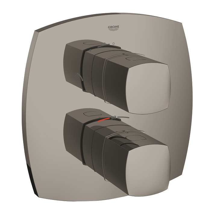 Grandera Thermostatic bath mixer with integrated 2-way diverter | GROHE