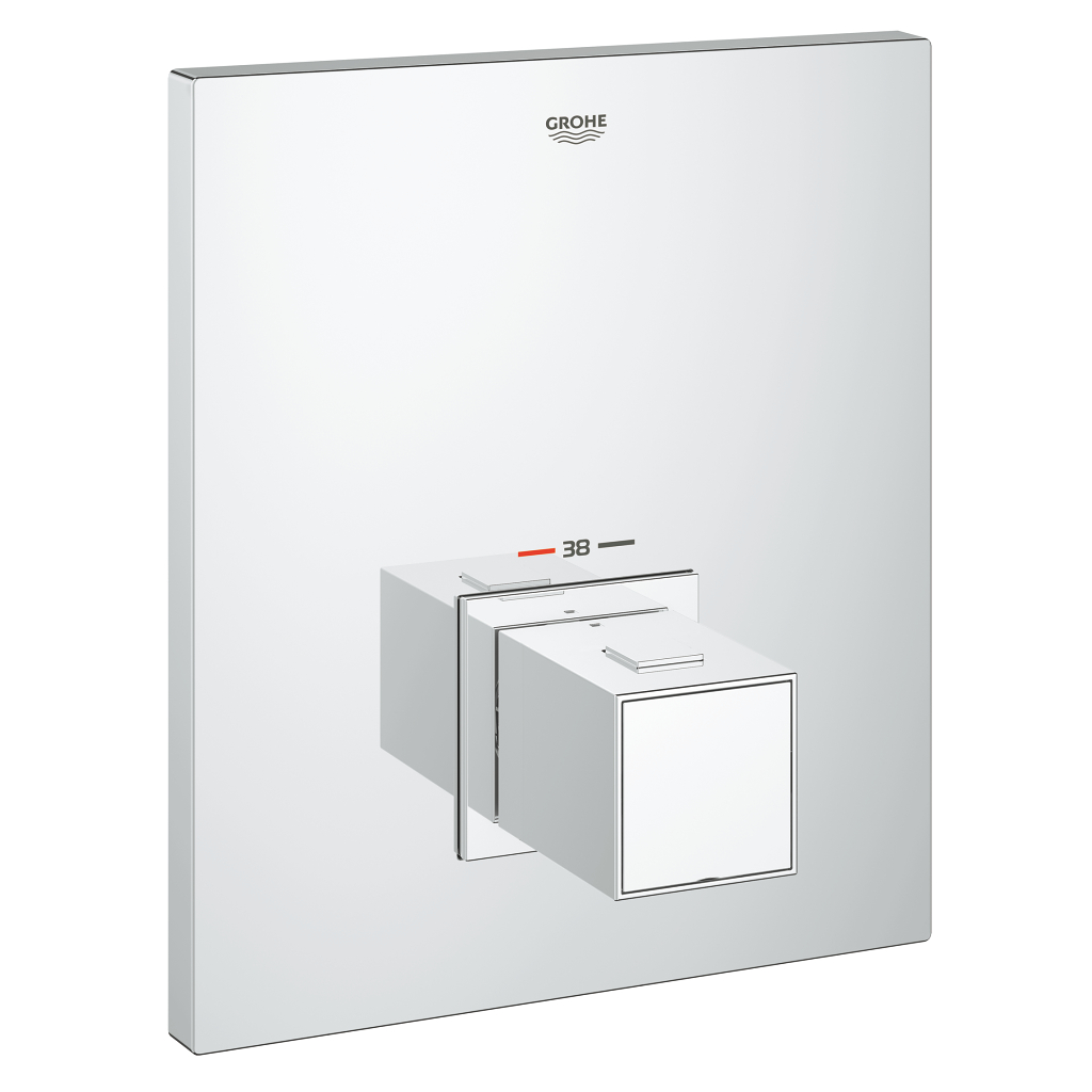 Grohtherm Cube Thermostat for bath and/or shower | GROHE