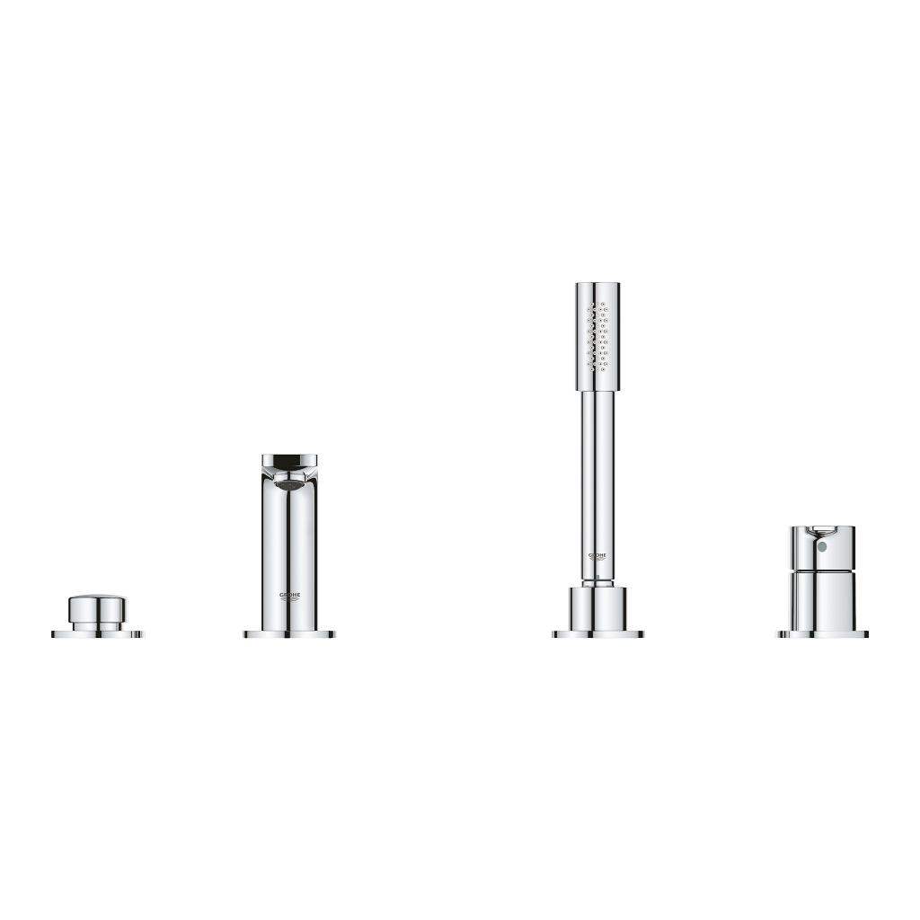 Lineare 4-hole single lever bath combination | GROHE