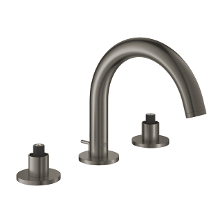 Atrio Thermostatic shower mixer for 2 outlets with integrated shut off ...