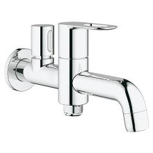 BauLoop Two-hole basin mixer | GROHE
