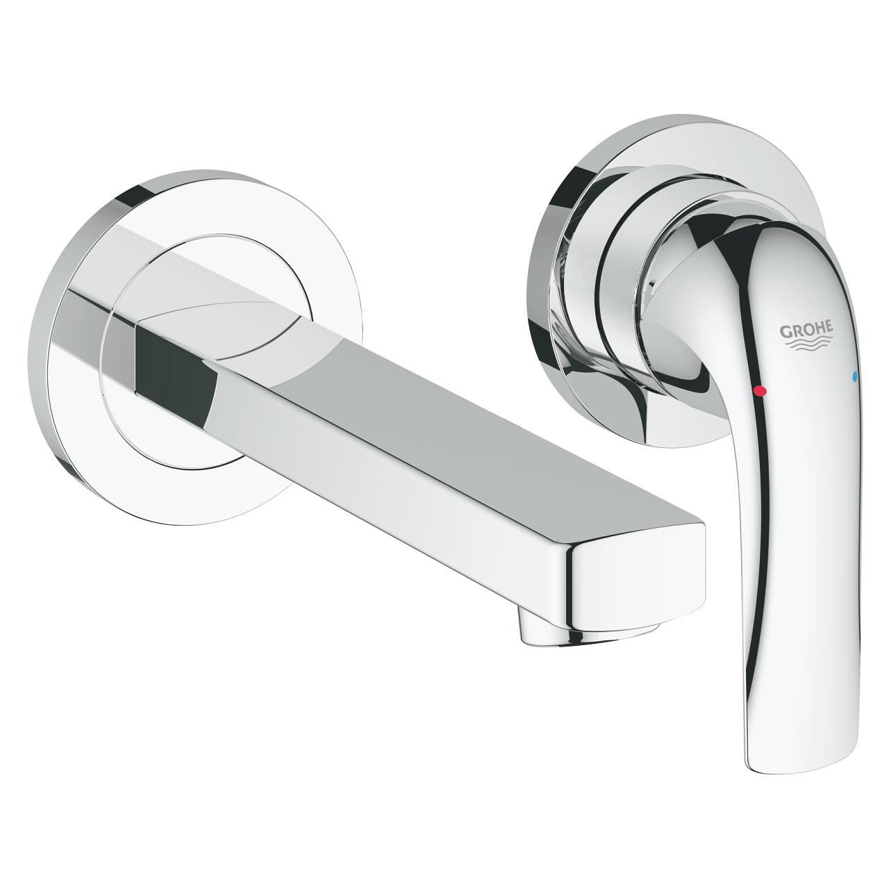 GROHE BauCurve 2-hole basin mixer | GROHE