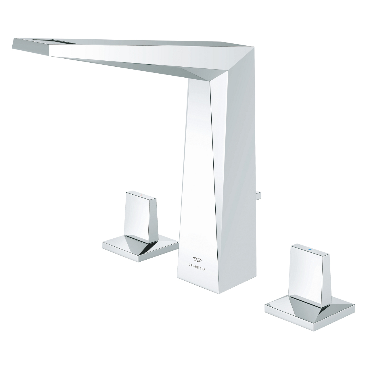 Allure Brilliant Three-hole basin mixer 1/2″ L-Size | GROHE