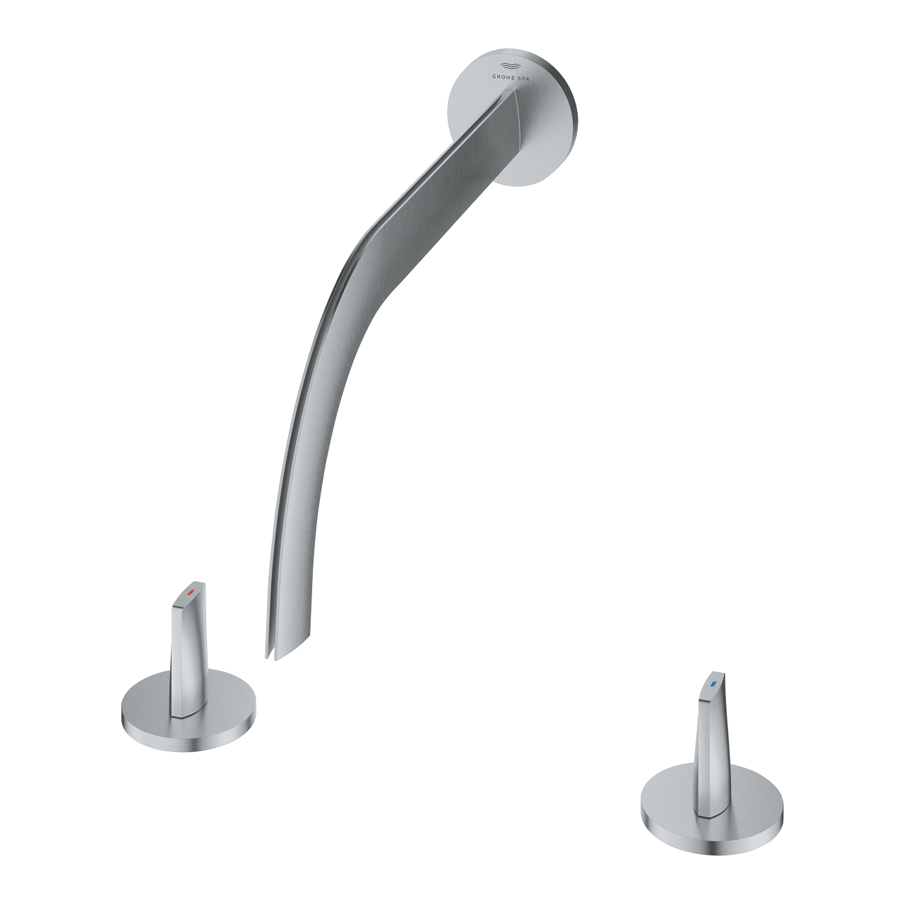 Atrio Icon 3D 3-hole wall-mount basin mixer | GROHE