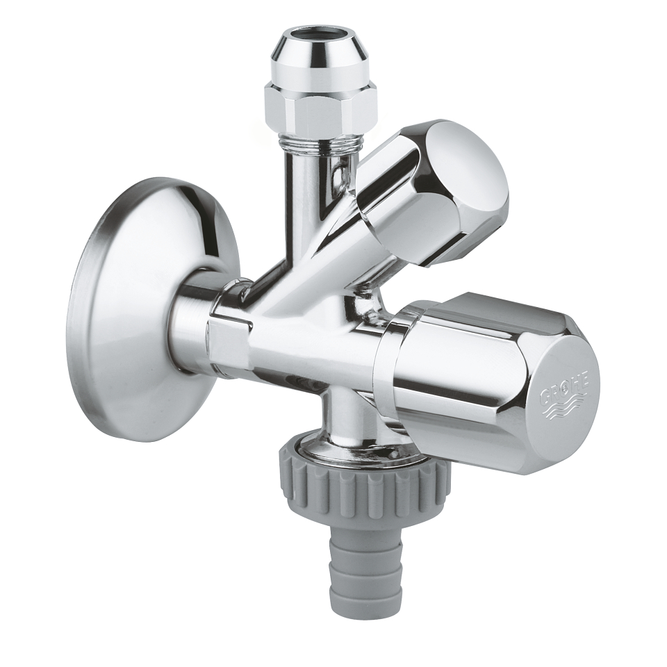 Original WAS combination service valve 3/8″ | GROHE