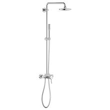 Euphoria System 310 Shower system with safety mixer for wall mounting ...