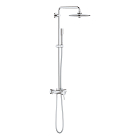 Euphoria Power&Soul System 190 Shower system with diverter for wall ...