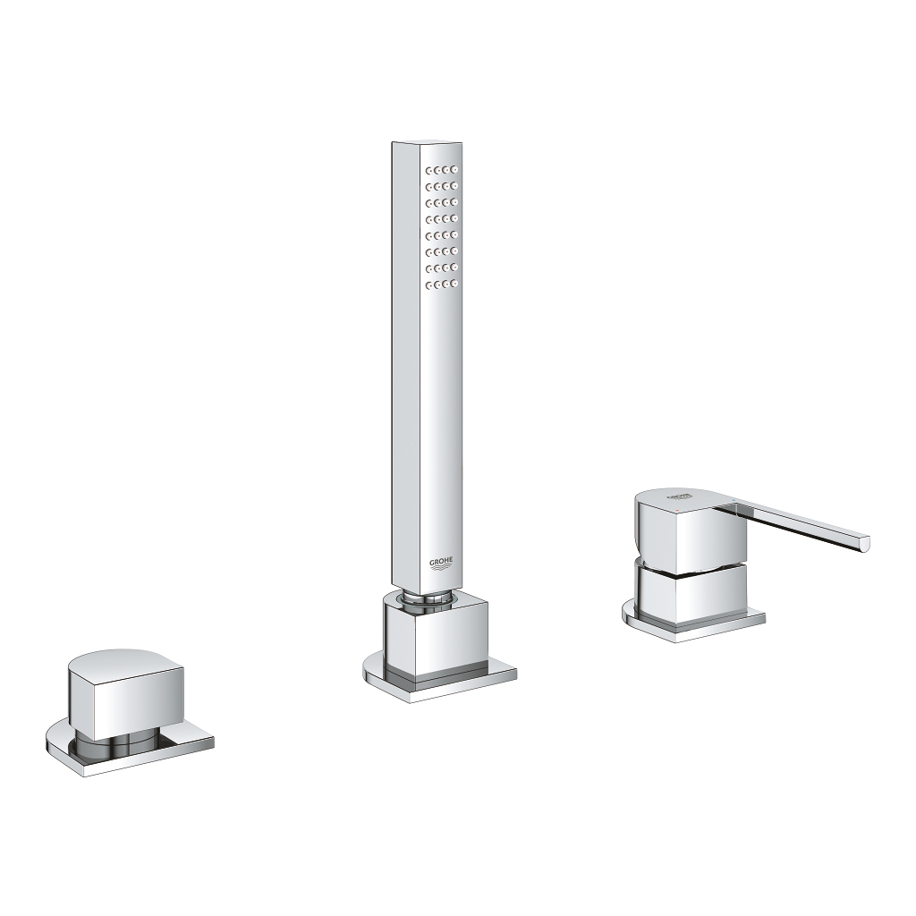 GROHE Plus 3-hole single-lever bath combination | GROHE