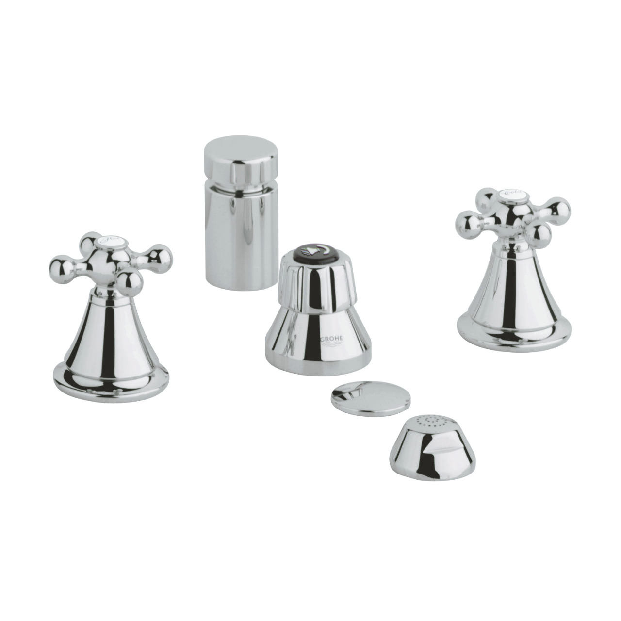 Seabury Three-hole bidet mixer | GROHE 官方網站