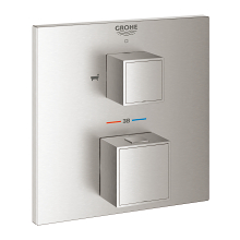 Grohtherm Mitigeur thermostatique 2 sorties avec inverseur douche de ...