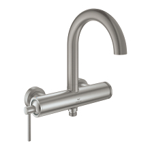 Atrio Thermostatic mixer for 1 outlet with shut off valve | GROHE