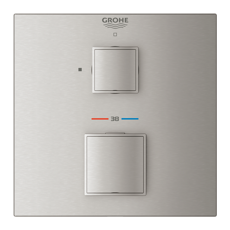 Grohtherm Cube Thermostat mit 1 Absperrventil | GROHE