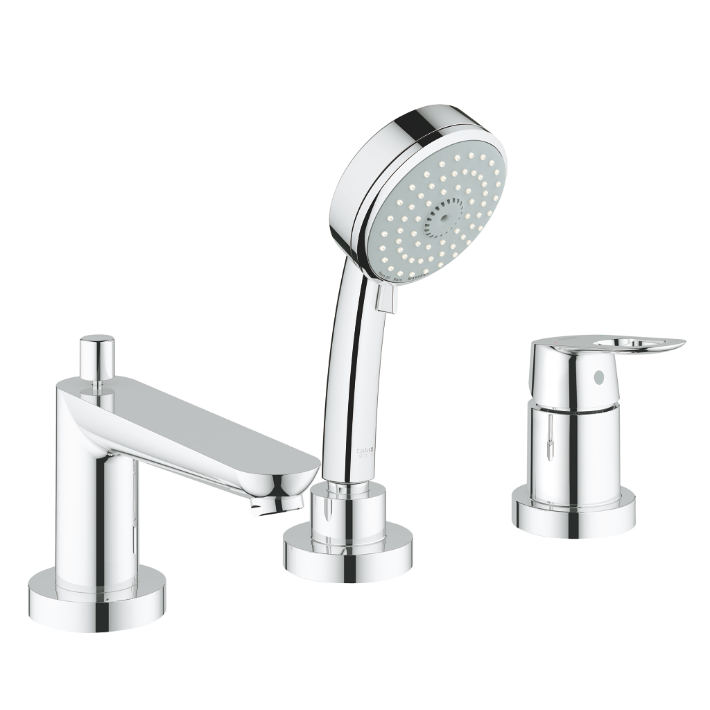 BauLoop Three-hole bath combination | GROHE 官方網站