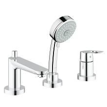 BauLoop Two-hole basin mixer | GROHE