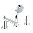BauEdge Single-lever bath/shower mixer | GROHE