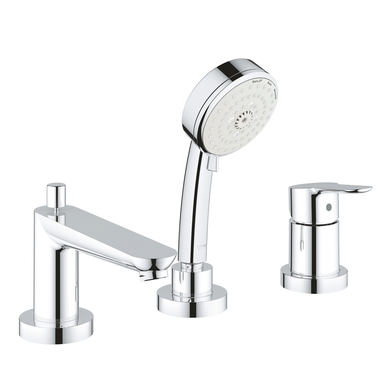 BauEdge 3-hole bath/shower combination | GROHE