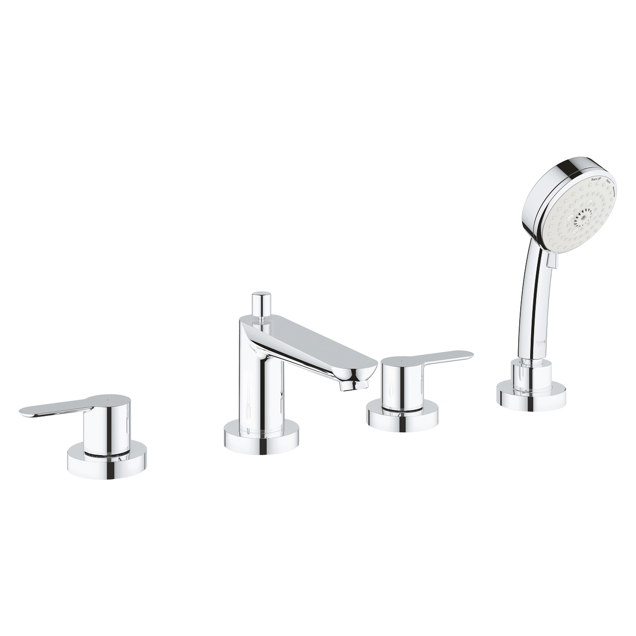 BauEdge Four-hole bath combination | GROHE