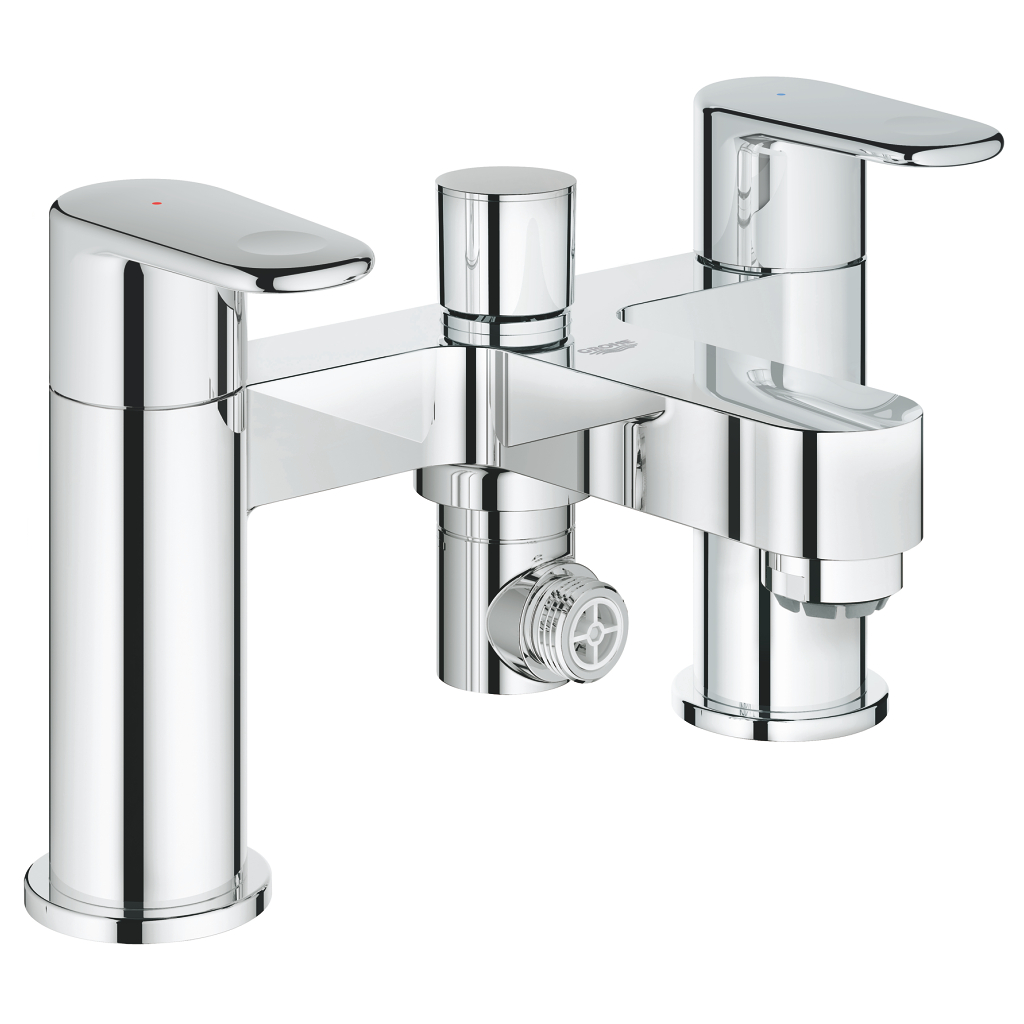Europlus Two-handled bath/shower mixer ½″ | GROHE