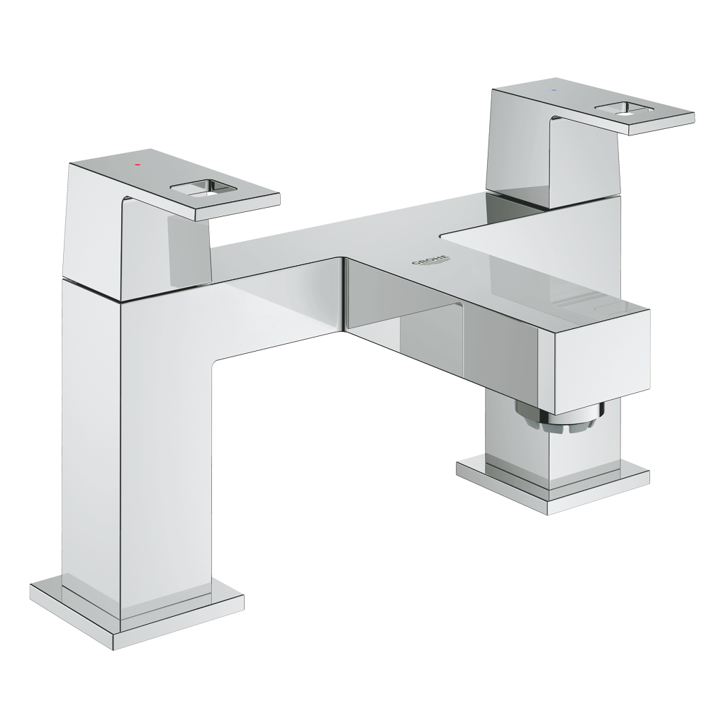 Eurocube Two-handle bath filler 1/2″ | GROHE