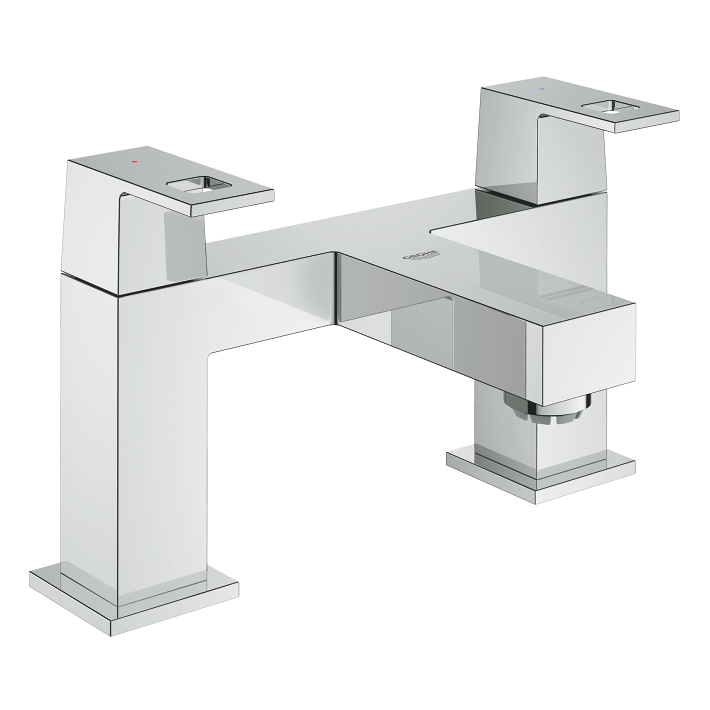 Eurocube Two-handle bath filler 1/2″ | GROHE