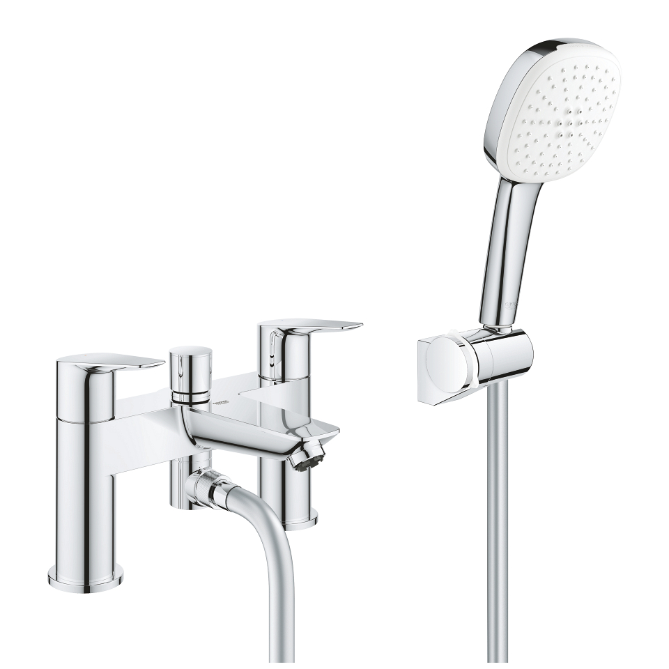 BauEdge Two-handled bath/shower mixer ½″ | GROHE
