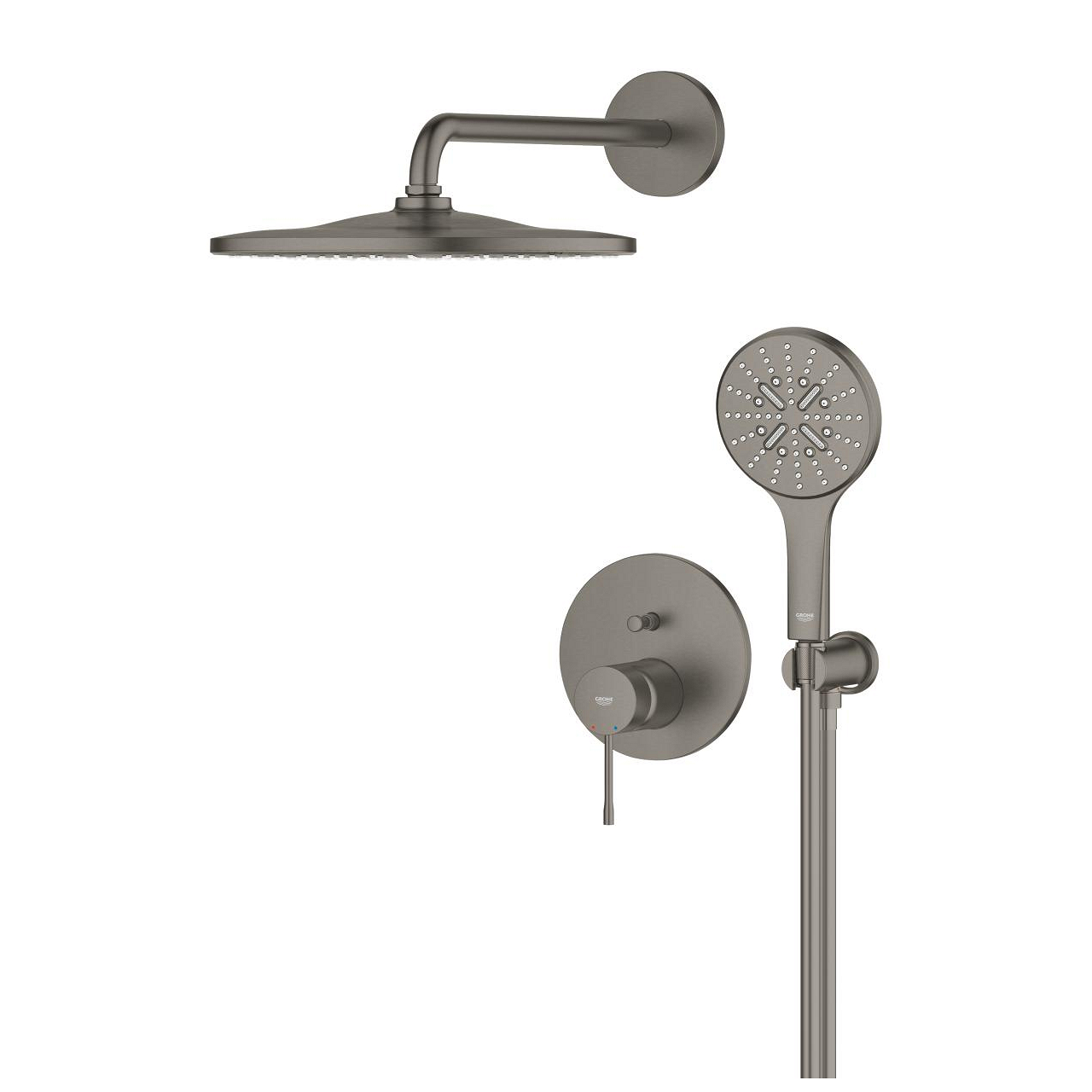 Essence Concealed shower system with Rainshower Mono 310 | GROHE