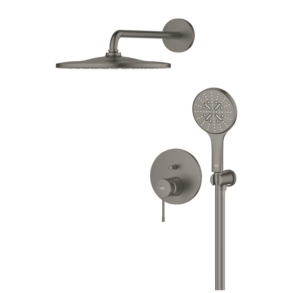 Essence Concealed shower system with Rainshower Mono 310 | GROHE