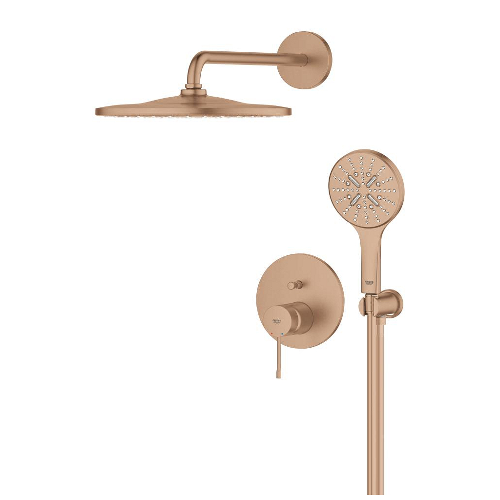 Essence Concealed shower system with Rainshower Mono 310 | GROHE