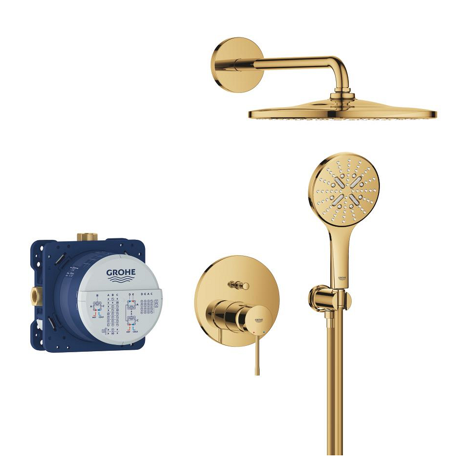 Essence Concealed shower system with Rainshower Mono 310 | GROHE