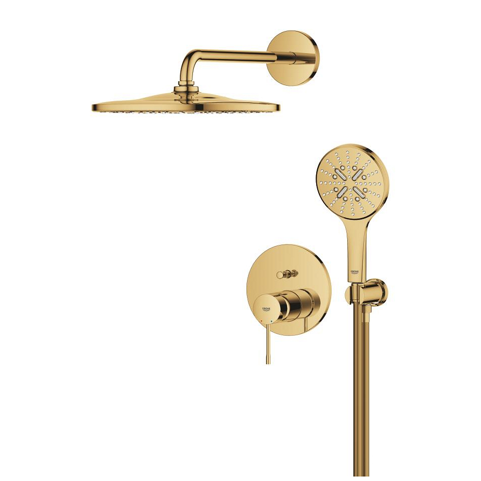 Essence Concealed shower system with Rainshower Mono 310 | GROHE