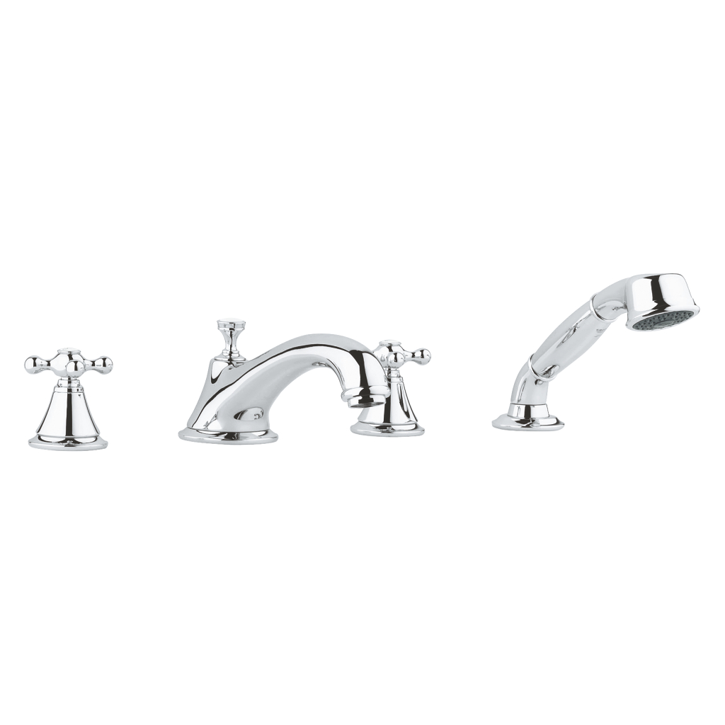 Seabury Four-hole bath combination 1/2″ | GROHE